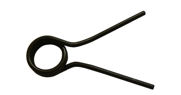 Spring for pedal of rotating table